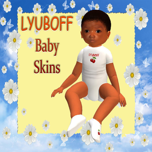 Second Life Marketplace - Diamond Baby Face and Dark Skin for LYUBOFF ...