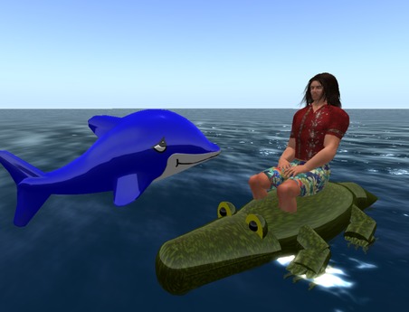 Second Life Marketplace - Rideable Pool Creatures Mega Pack!