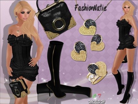 Second Life Marketplace - MESH Dagny Outfit FashionNatic