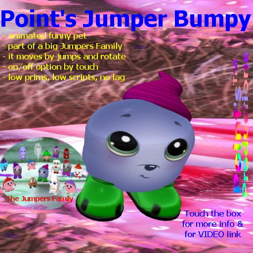 Second Life Marketplace - Jumper Bumpy Animated Creature