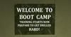 Second Life Marketplace - WELCOME TO BOOT CAMP... sign
