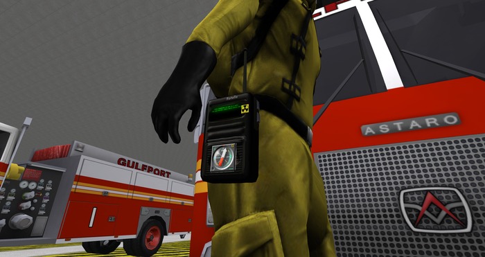 Second Life Marketplace - contador geiger v3 geiger counter hazmat accesory