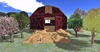 Second Life Marketplace - Old Red Barn 84 prim (47 without animals)