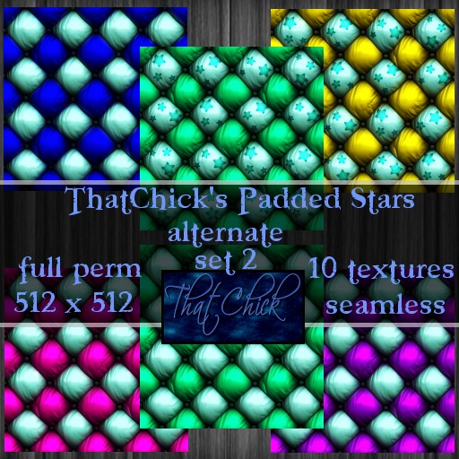 Second Life Marketplace - ~tc~ Padded Stars Alternates Set - 2