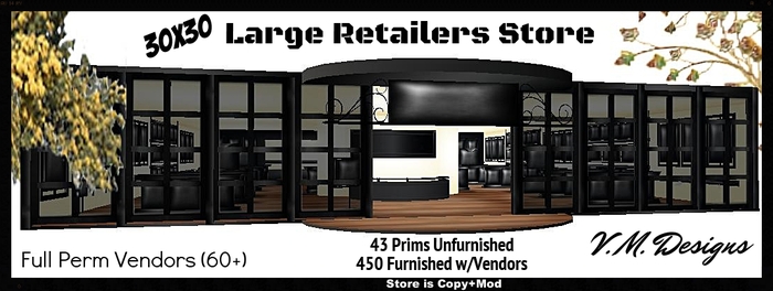 Second Life Marketplace - Prefab Clothing & Retailers Store *Fully ...