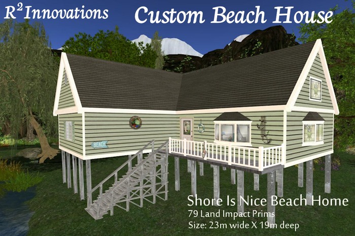 Second Life Marketplace - R2 Innovations Shore is Nice Beach House