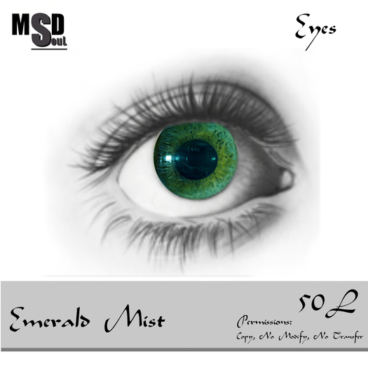 Second Life Marketplace - "Emerald Mist" by MaSoul Designs