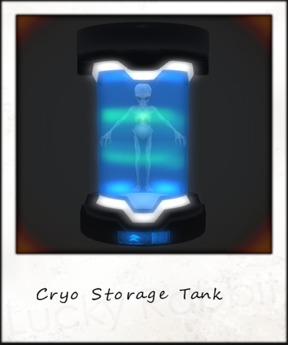 Second Life Marketplace - Cryo Storage Tank Alien (box)