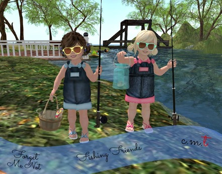 Second Life Marketplace - .Forget Me Not. Fishing Friends