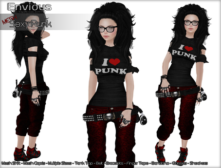 Second Life Marketplace - ::Envious:: Sexy Punk