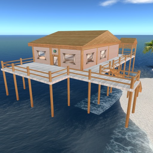 Second Life Marketplace - Beach House v.1 (unfurnished)