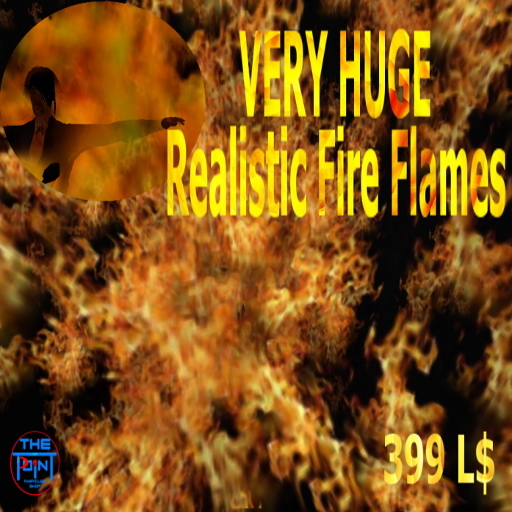 Second Life Marketplace - Very Huge Realistic Fire Flames