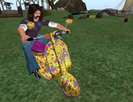 Second Life Marketplace Fun Scooter Rezzer