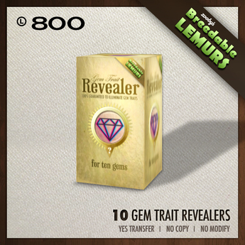 Second Life Marketplace - Zooby's - One Gem Trait Revealer