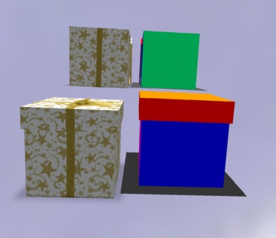 Second Life Marketplace - Mesh 8 Face Boxes, Open and Closed with ...