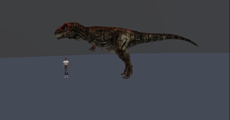 Second Life Marketplace - GIGANOTOSAURUS ~ Mesh Dinosaur Avatar ...