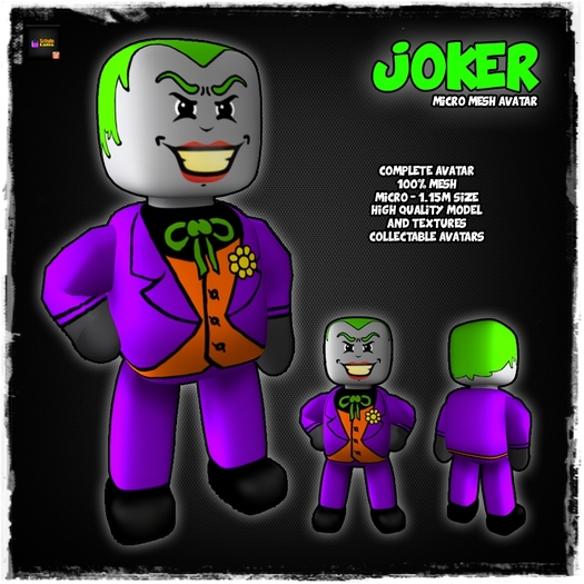 Second Life Marketplace - [LR]Joker - Micro Avatar - SPECIAL PRICE!