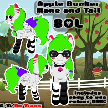 Second Life Marketplace - Apple Bucker Set