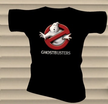 Second Life Marketplace - Ghostbusters T Shirt *Mesh*