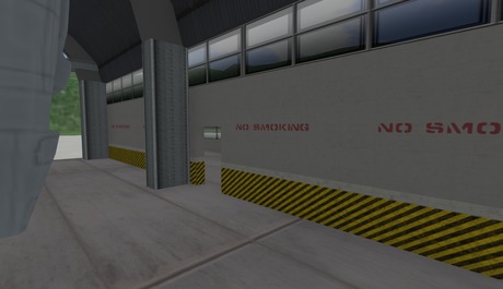 Second Life Marketplace - Delta Military Hangar