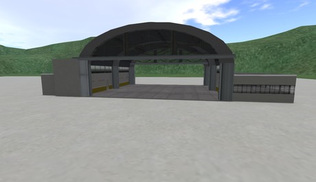 Second Life Marketplace - Delta Military Hangar
