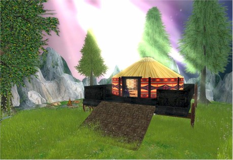 Second Life Marketplace - *EbE* "Emperor of the Sun" Nomad Wagon (mesh)