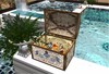 Second Life Marketplace - Elegance Treasure Chest w/treasure (Nile papyrus)