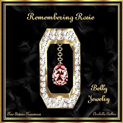 Second Life Marketplace - TST - REMEMBERING ROSIE CEYLON RUBY BELLY JEWELRY YG.