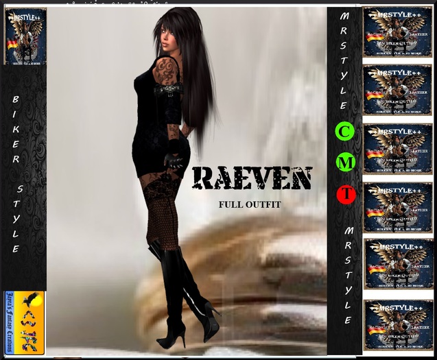 Second Life Marketplace Raeven By Mrstyle