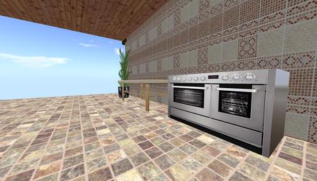 Second Life Marketplace - Double Gas Cooker v1.1