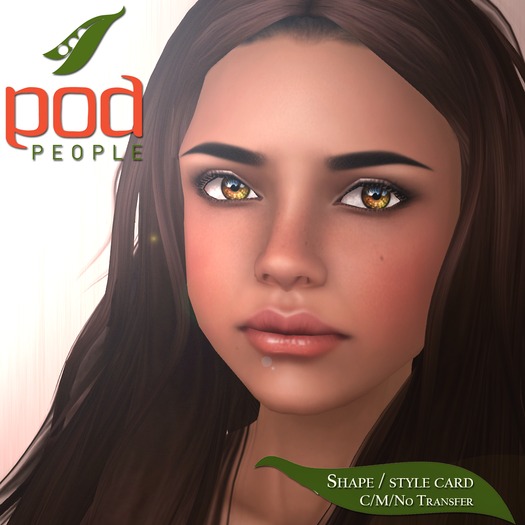 Second Life Marketplace - Pod People - Pod Girl Marilou shape (Petite)
