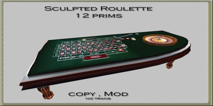 Second Life Marketplace - Sculpted Roulette