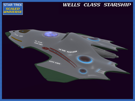 Second Life Marketplace - Star Trek Scaled Universe no. 4 - Wells Class