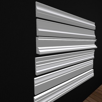 Second Life Marketplace - BASEBOARD MOULDINGSset 4A