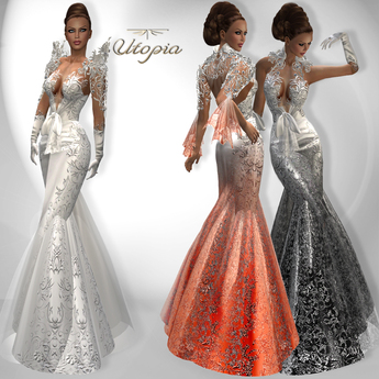 Second Life Marketplace - Utopia Janet white - Appliers Included!
