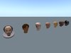 Second Life Marketplace - 5 Newbie Sculpt Pack and 7 heads sculpty