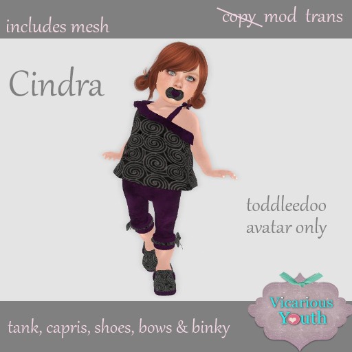 Second Life Marketplace - Vicarious Youth - Cindra TD