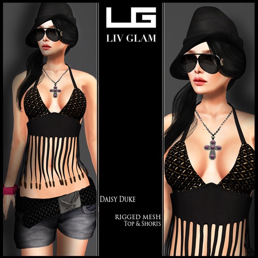 Second Life Marketplace - [LG] Boutique-[Summer 13] Daisy Duke Outfit Hud Demo