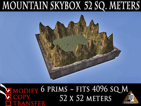 Second Life Marketplace - SKYBOX: MOUNTAIN SKYBOX