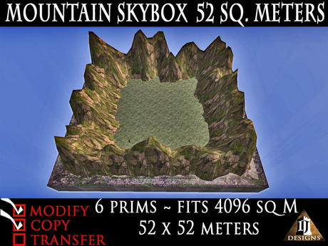 Second Life Marketplace - SKYBOX: MOUNTAIN SKYBOX