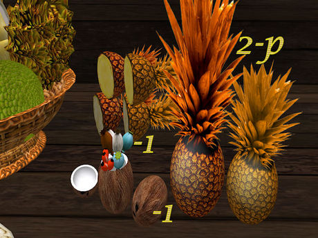 Second Life Marketplace - SALE - Fruit and exotic fruit full permissions(K)