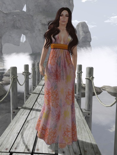Second Life Marketplace - ILAYA Maxi Neckholder Jersey *Mesh* S Demo