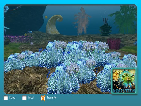 Second Life Marketplace - Blue fish Corals Sculptie