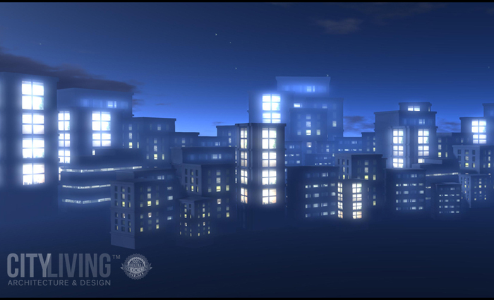 Second Life Marketplace - CITY LIVING - Modular City - Tower Pack #1 w/HUD