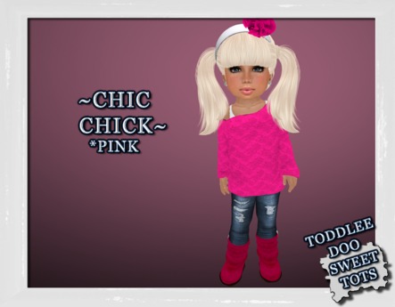 Second Life Marketplace - *Sweet Tots*~TD ~ G ~ Chic Chick *Pink