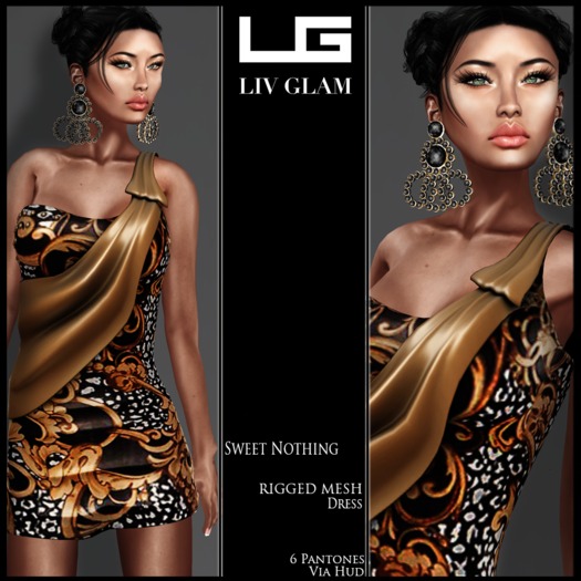 Second Life Marketplace - [LG] Boutique-[Summer 13] Sweet Nothing Dress ...