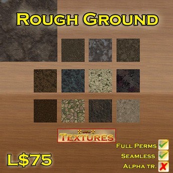 Second Life Marketplace - USC Textures - Rough Ground