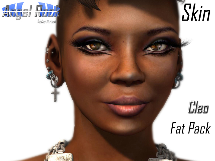 Second Life Marketplace - Angel Rock CLEO SKIN FAT PACK Demo