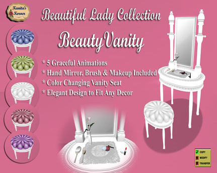 Second Life Marketplace - Beautiful Lady Collection * Animated Beauty ...