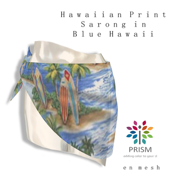 Second Life Marketplace - Prism Vintage Hawaiian Sarongs Hip Scarfs Fat ...